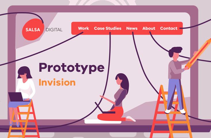 InVision prototypes and testing | Salsa Digital