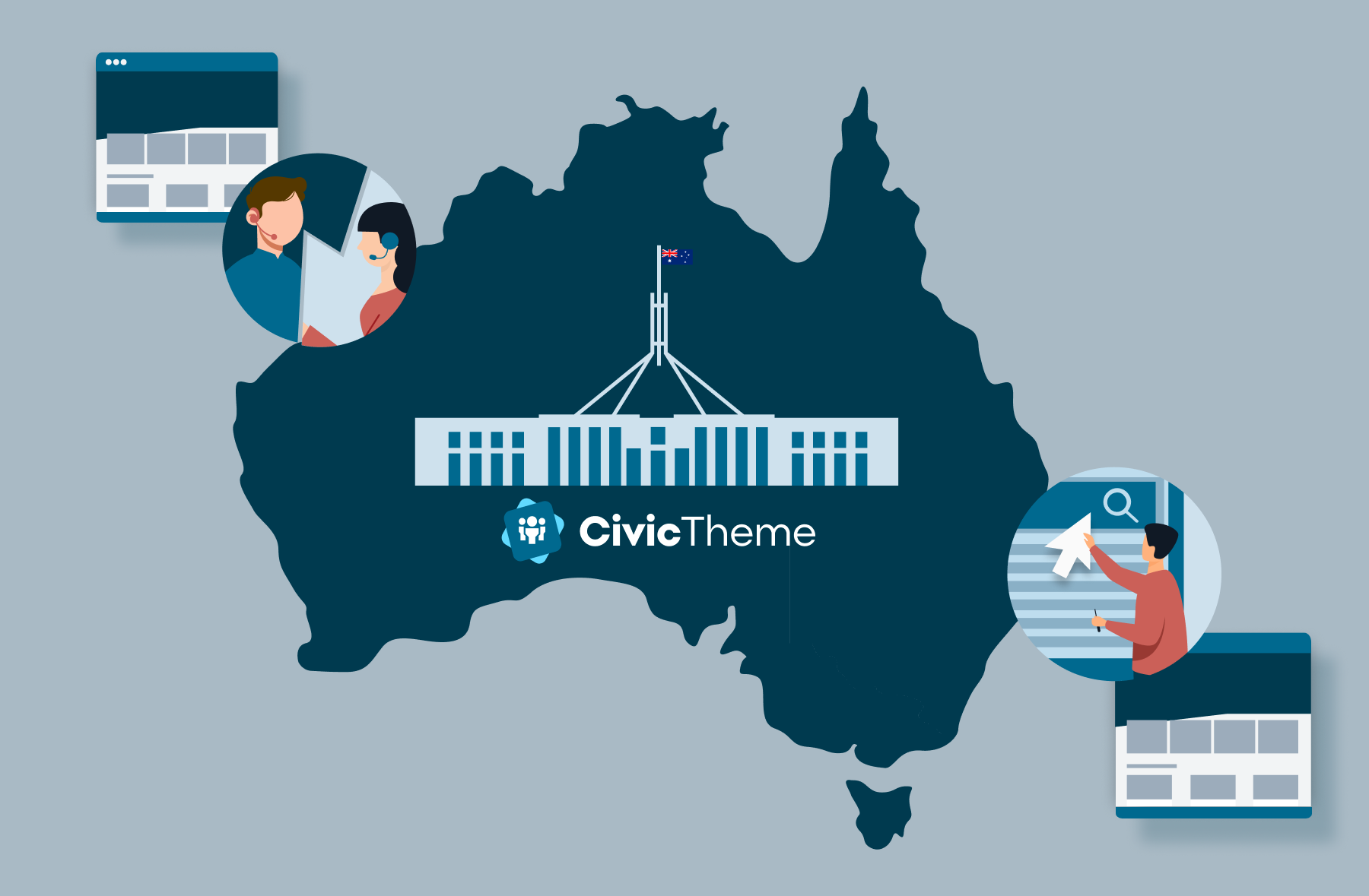 CivicTheme design system named as part of Australian Government Architecture | Salsa Digital