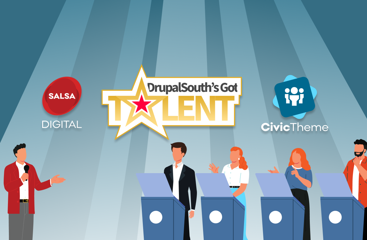 CivicTheme gameshow at DrupalSouth 2024 | Salsa Digital
